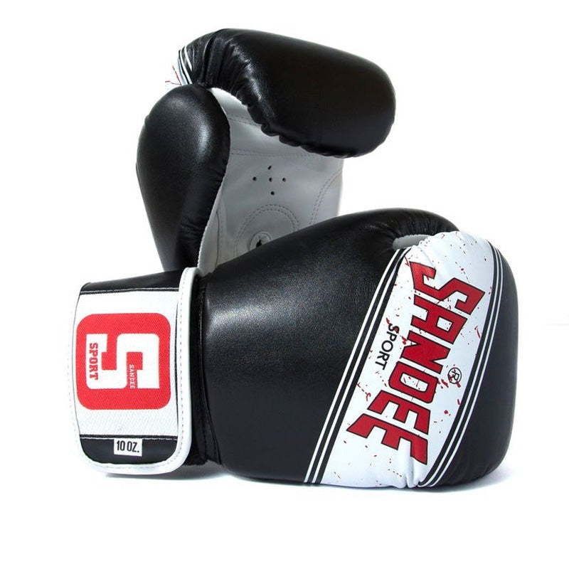Sandee Sport Boxing Gloves Black – Fighter's Superstore