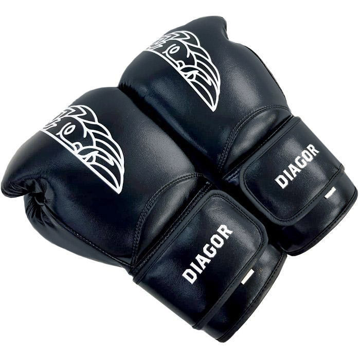 Diagor Olympic Boxing Gloves 10oz Black – Fighter's Superstore