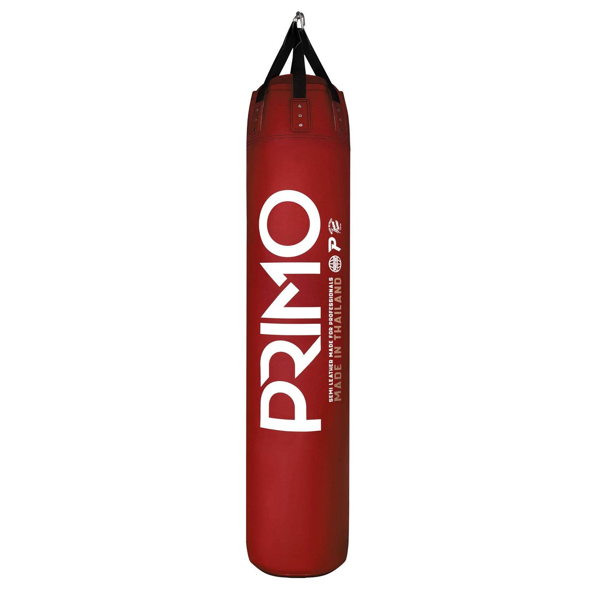 Primo Heavy Bag Semi Leather 40x180cm (UN-FILLED) - Red – Fighter's ...